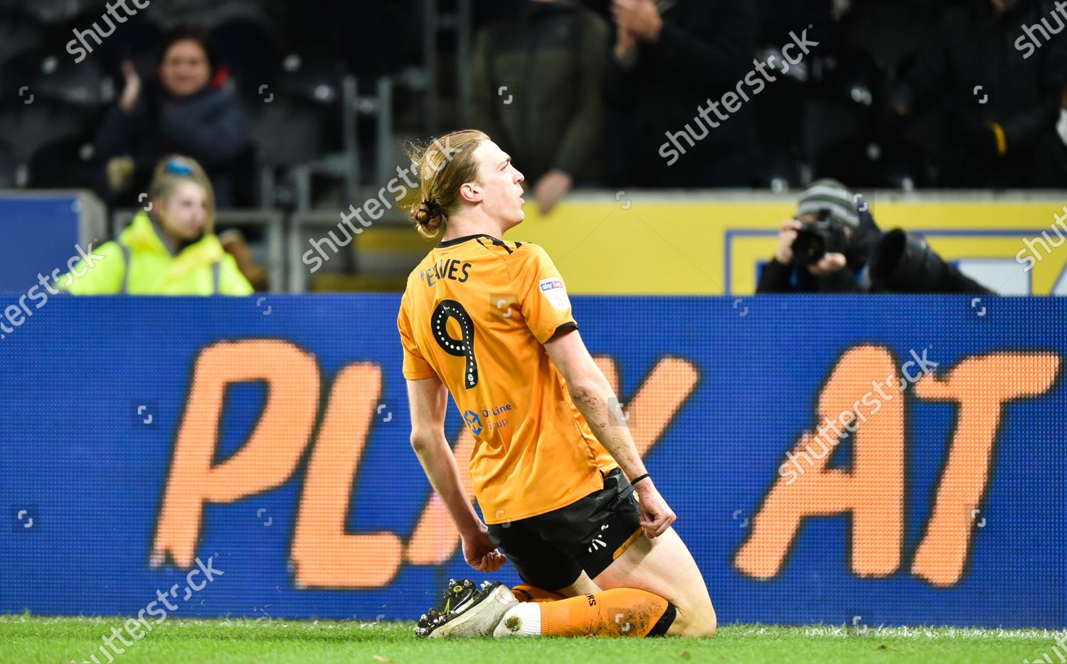 Tom Eaves Hull City Scores Equalising Editorial Stock Photo - Stock ...