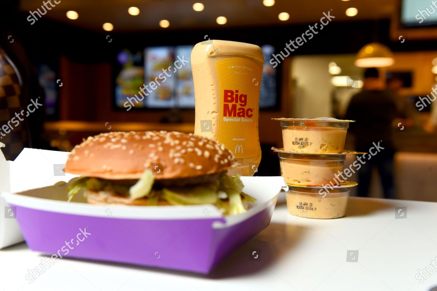 Mcdonalds Releases Limited Edition Big Mac Editorial Stock Photo ...