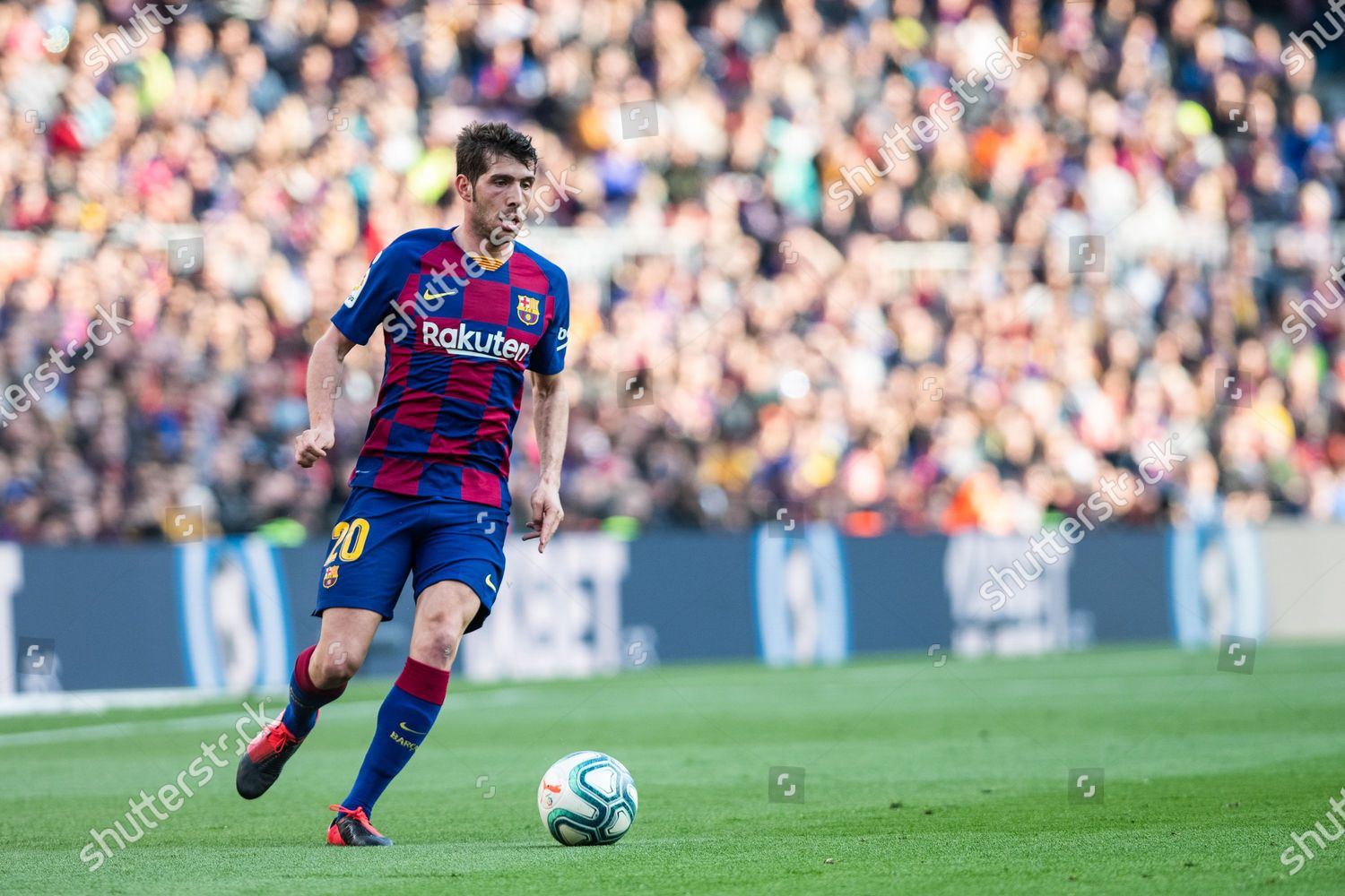 Sergio Roberto Fc Barcelona Editorial Stock Photo - Stock Image ...