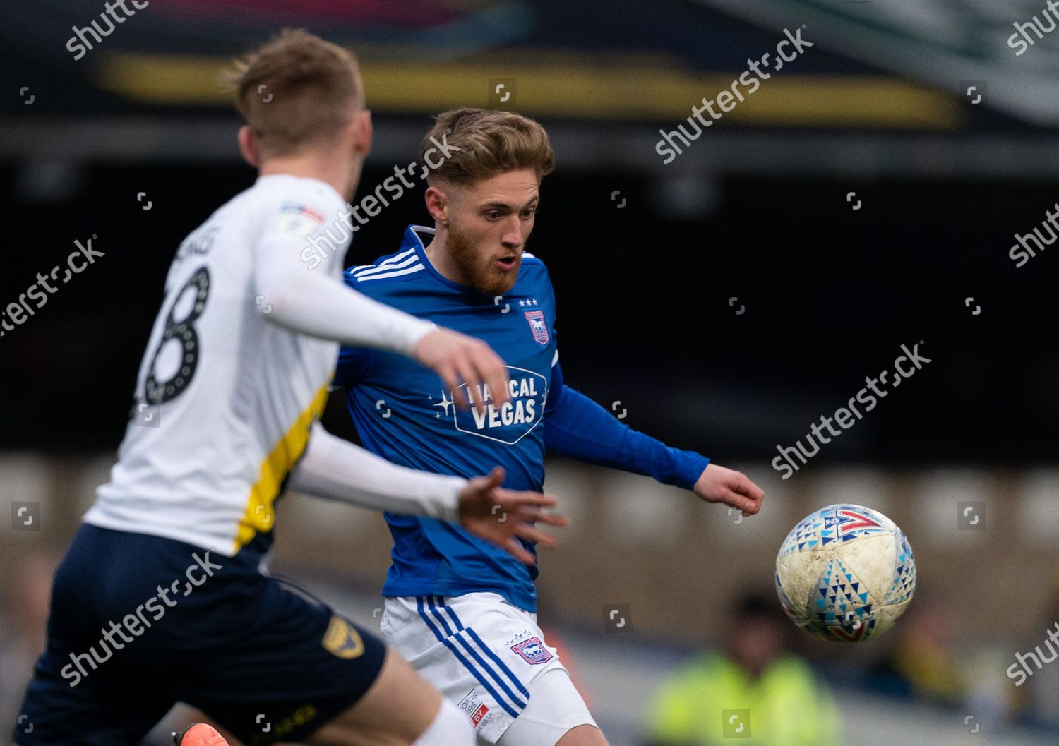 Mark Sykes Oxford United Teddy Bishop Editorial Stock Photo - Stock ...