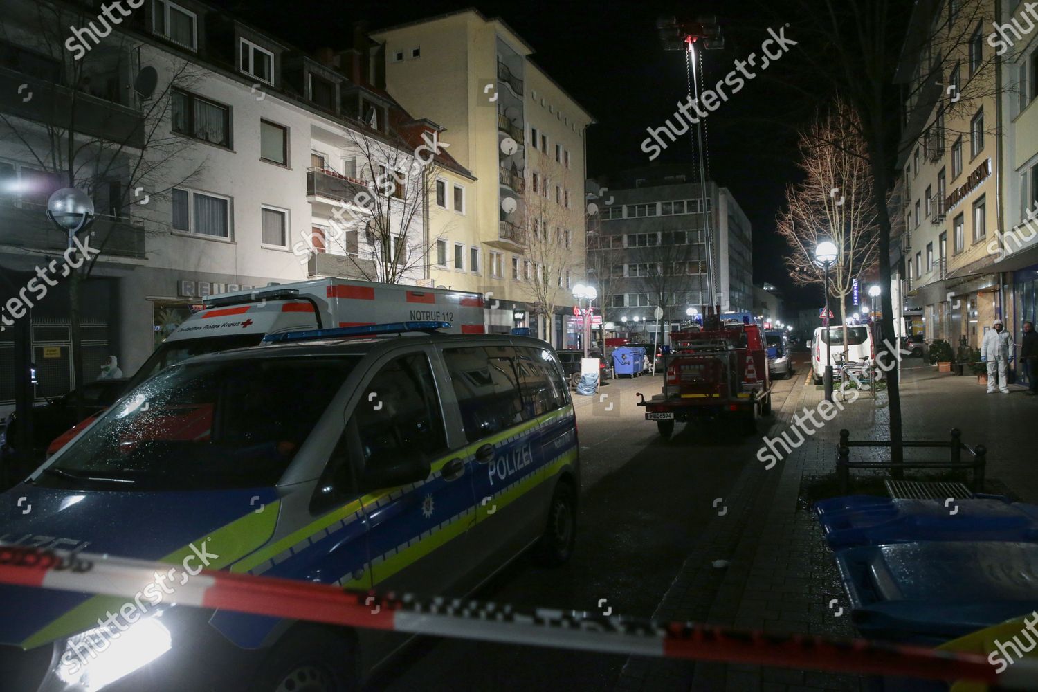 Ambulances Police Gather Crime Scene After Editorial Stock Photo ...