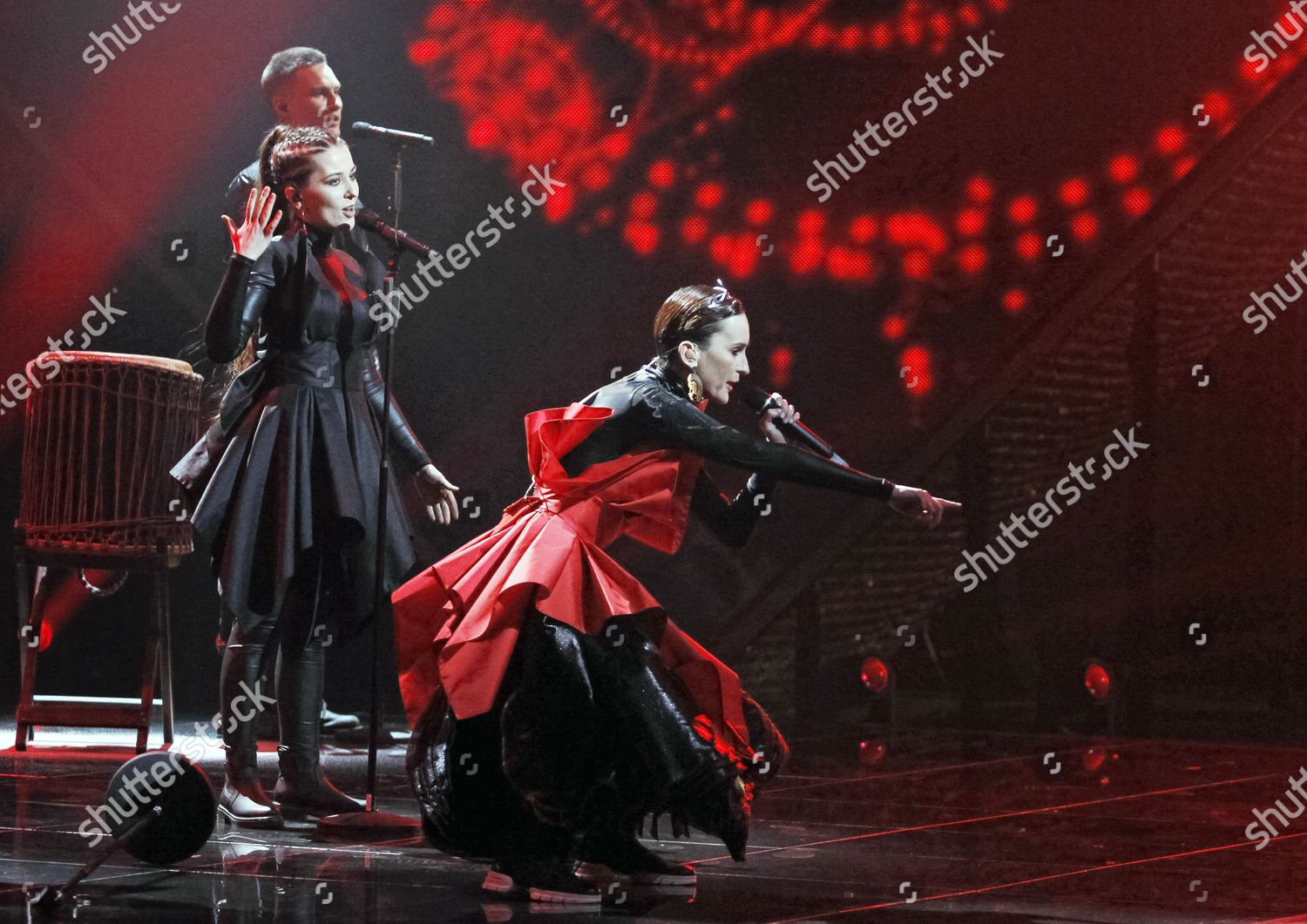 Ukrainian Band Go_a Singer Kateryna Pavlenko Editorial Stock Photo ...