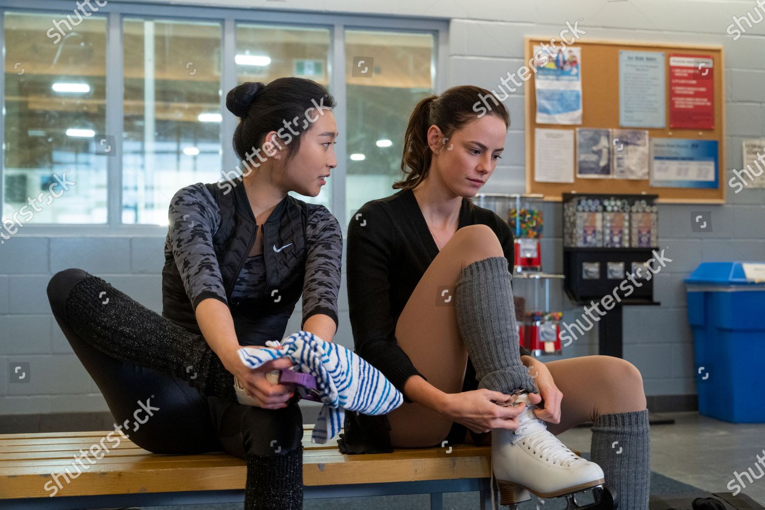 AMANDA ZHOU JENN YU KAYA SCODELARIO Editorial Stock Photo - Stock Image ...