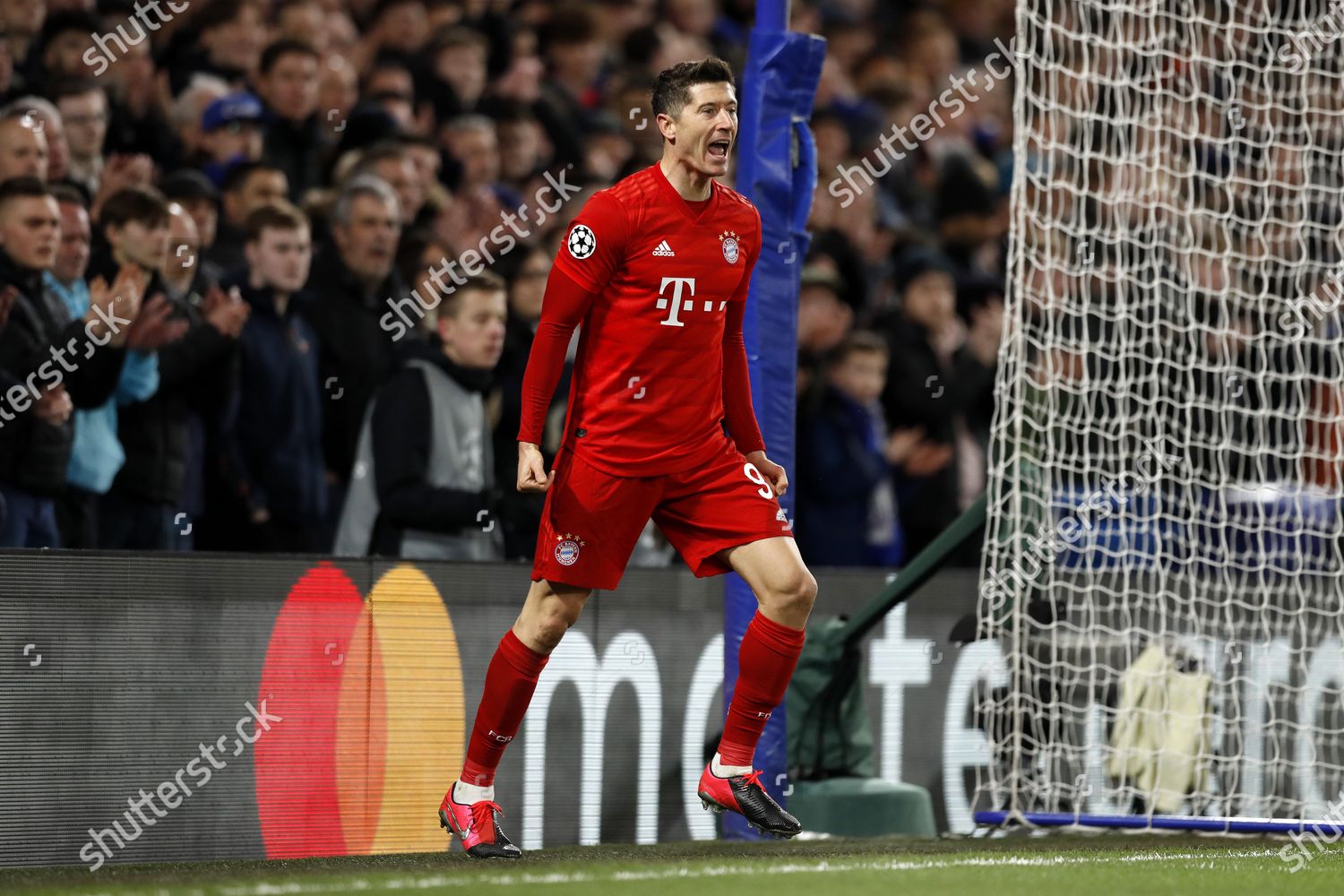 Robert Lewandowski Bayern Munich Shouting Anger Editorial Stock Photo ...