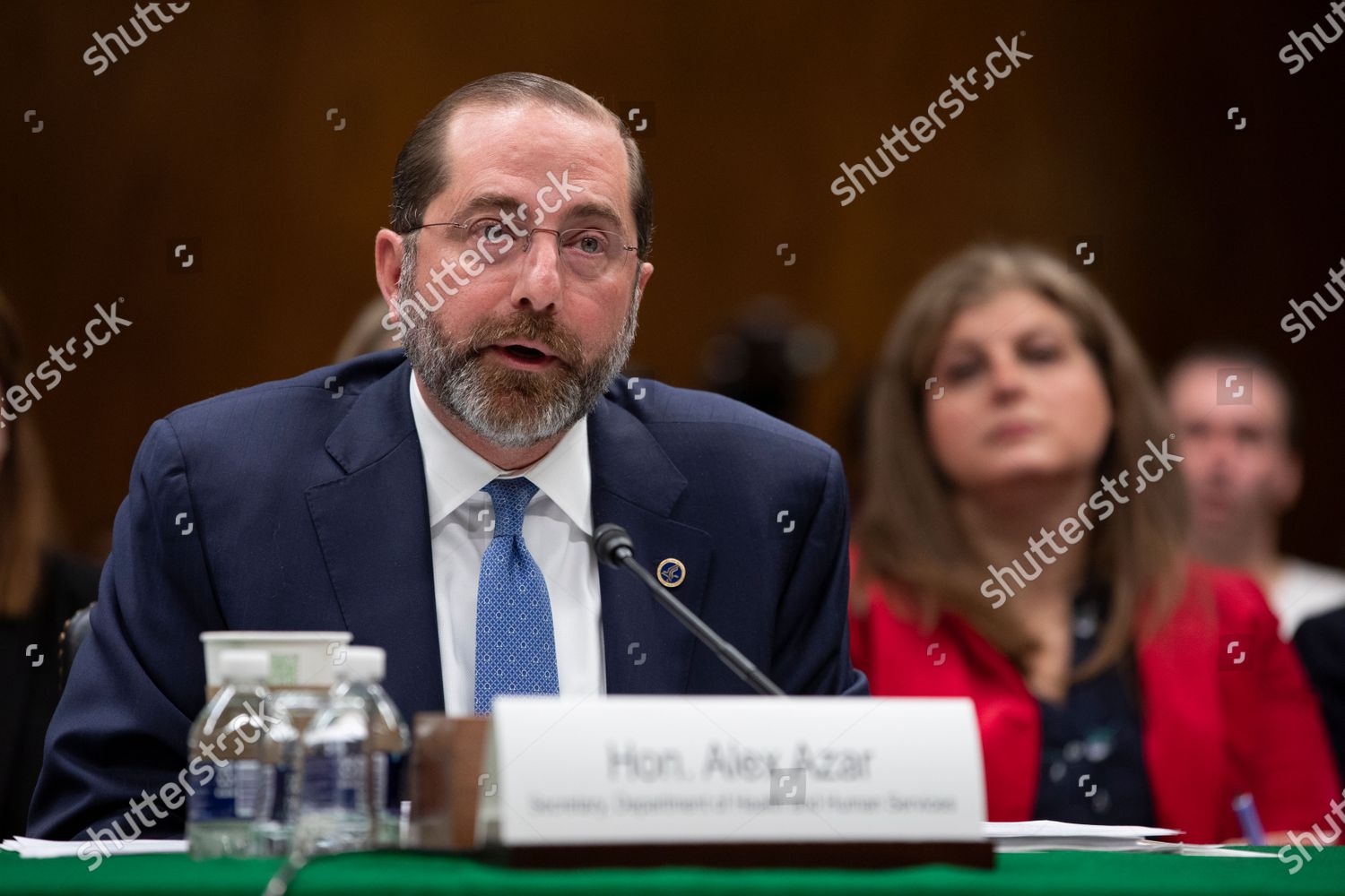 Alex Azar Secretary Us Department Health Editorial Stock Photo - Stock ...