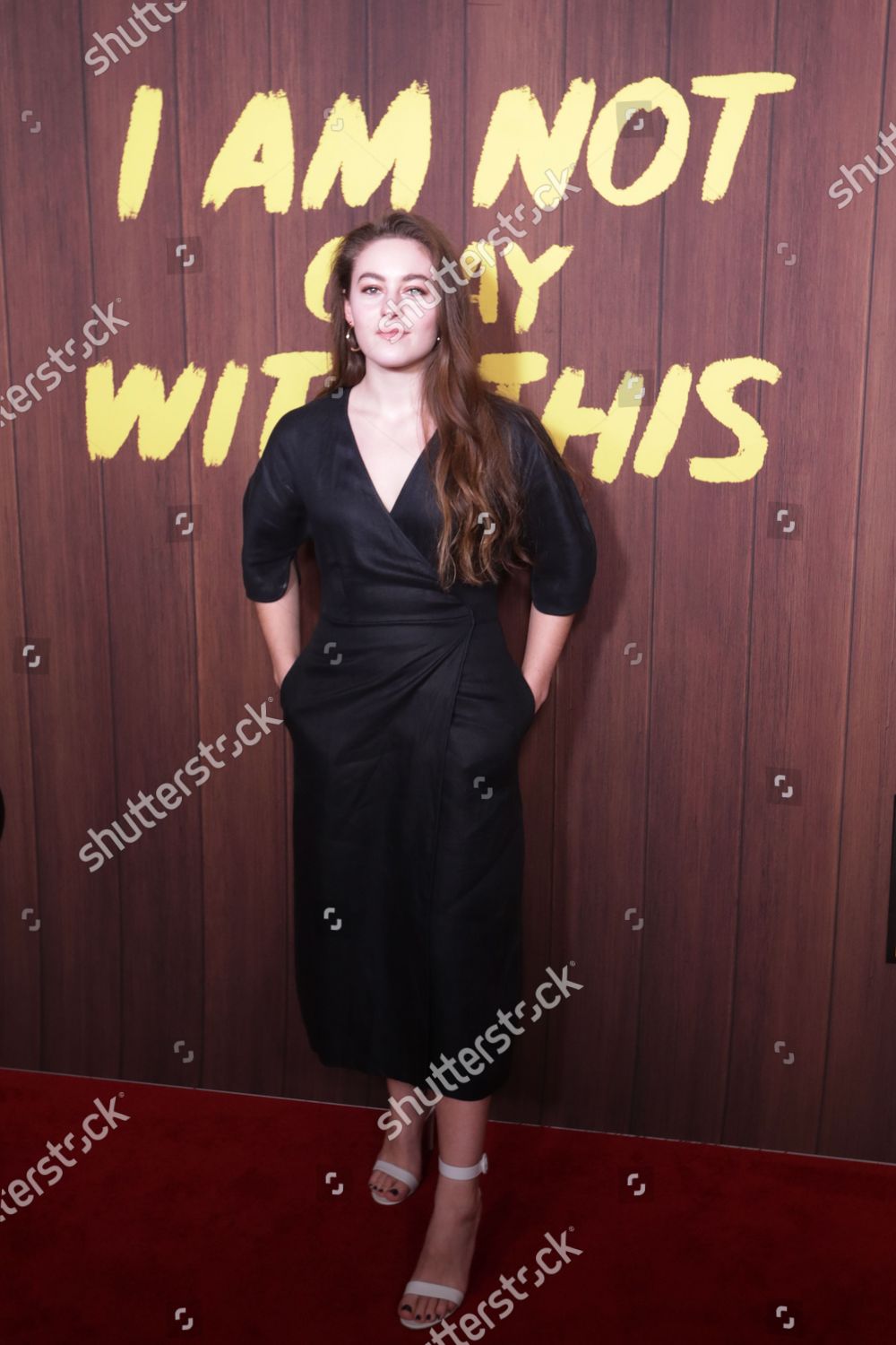 Ruby Serkis Arrives Premiere Netflix Movie Editorial Stock Photo ...
