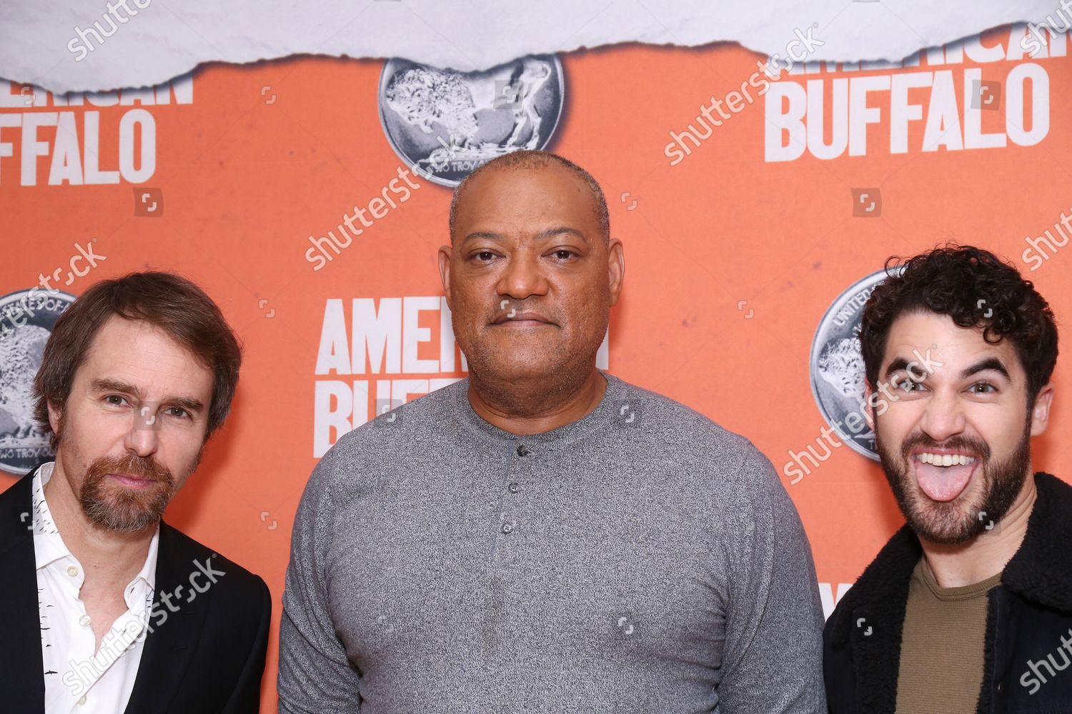 Laurence Fishburne Sam Rockwell Darren Criss Editorial Stock Photo ...