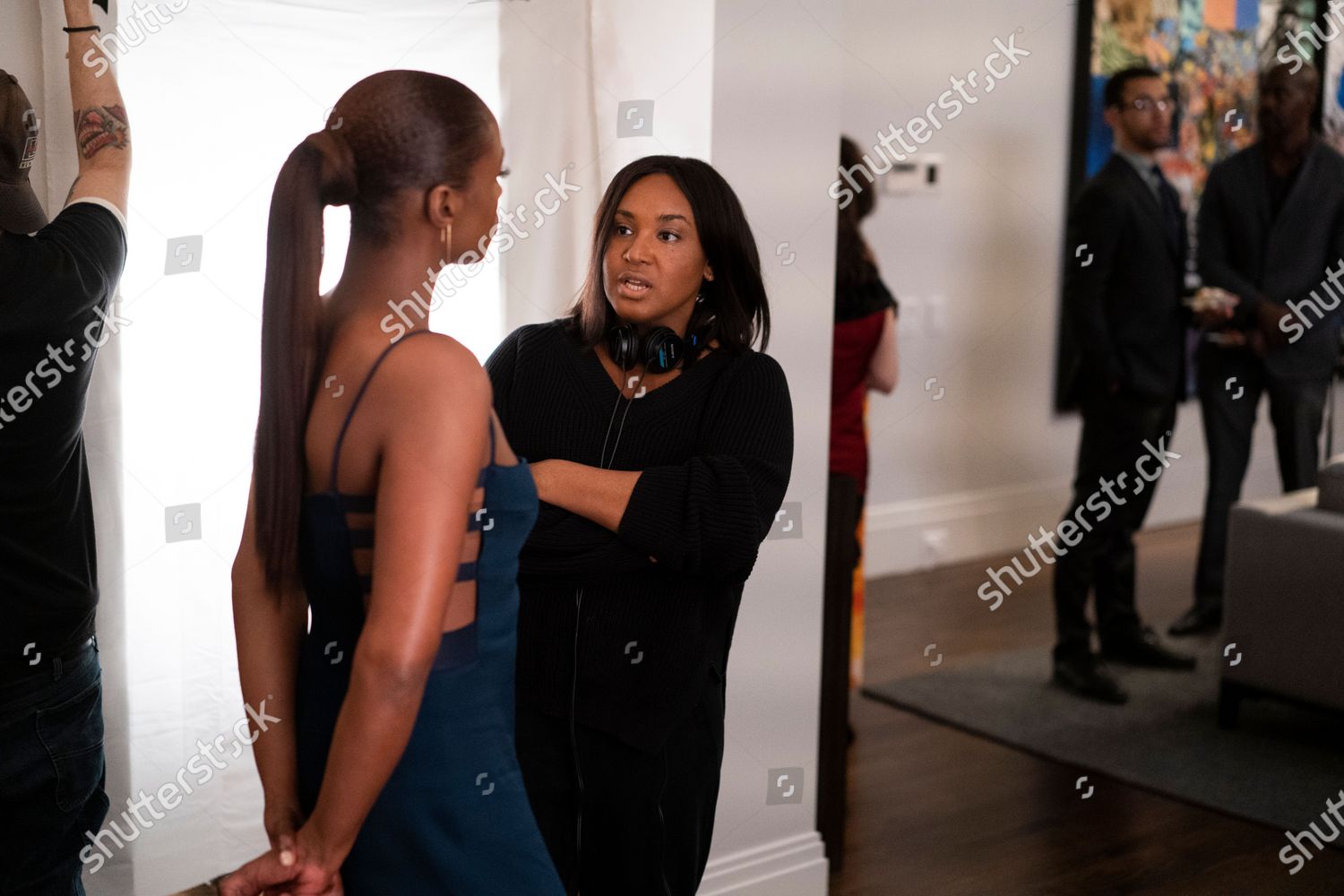 Issa Rae Mae Morton Stella Meghie Editorial Stock Photo - Stock Image ...