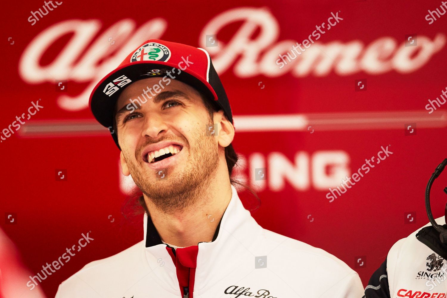 Italian Formula One Driver Antonio Giovinazzi Editorial Stock Photo ...