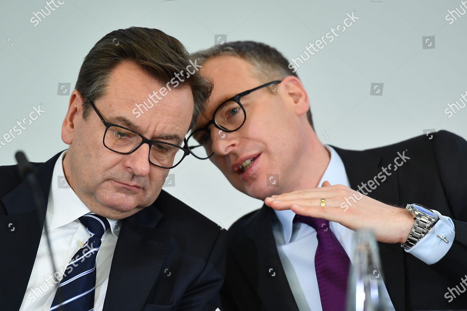 Munich Ceo Joachim Wenning L Cfo Editorial Stock Photo - Stock Image ...