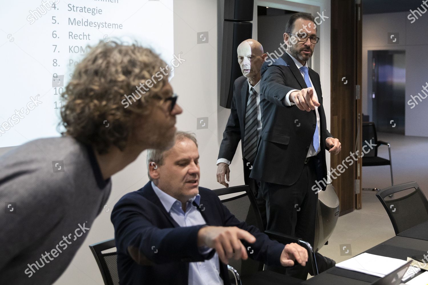 Pascal Strupler Director Federal Office Public Editorial Stock Photo ...
