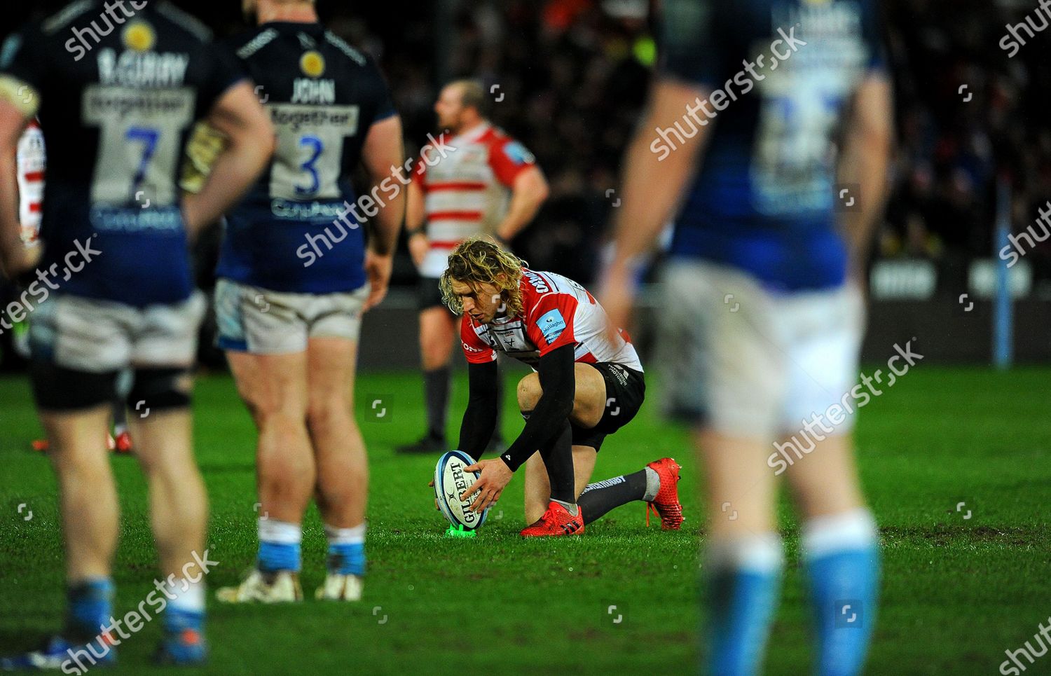 Billy Twelvetrees Gloucester Rugby Lines Scores Editorial Stock Photo ...