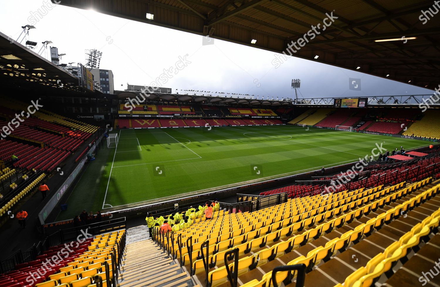 Watfords Vicarage Road Stadium Ahead Watfords Editorial Stock Photo ...