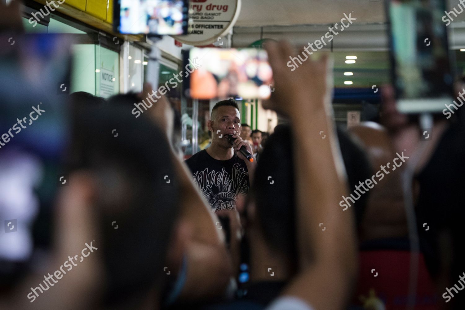 Hostage Taker Archie Paray Addresses Media Editorial Stock Photo ...