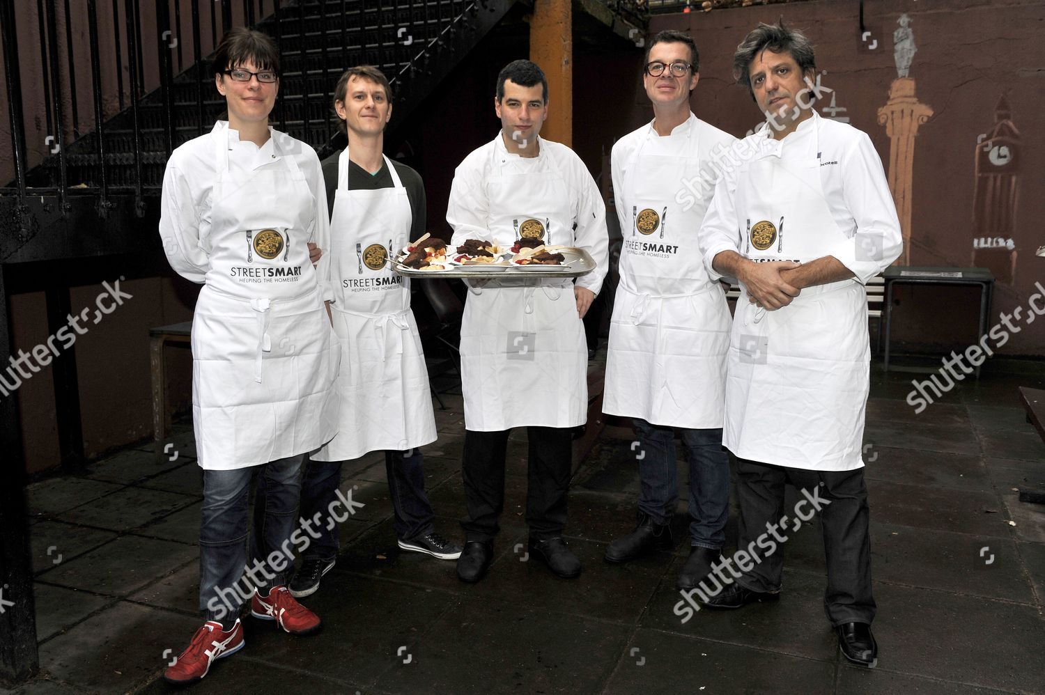 L R Chefs Anna Hansen Jeremy Editorial Stock Photo - Stock Image ...