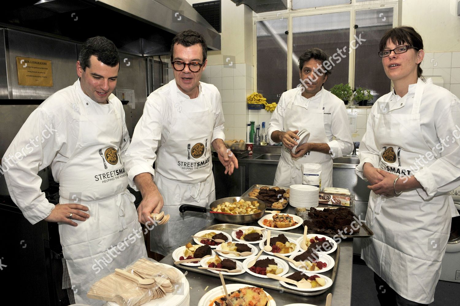 L R Chefs Jeremy Lee Jacob Editorial Stock Photo - Stock Image ...