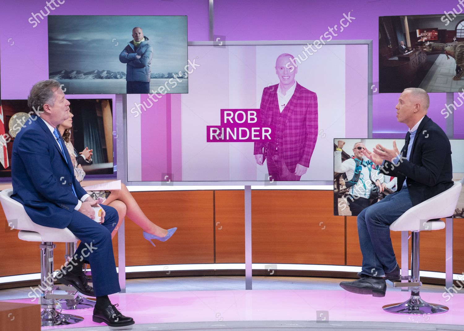 Piers Morgan Susanna Reid Judge Rob Editorial Stock Photo - Stock Image ...