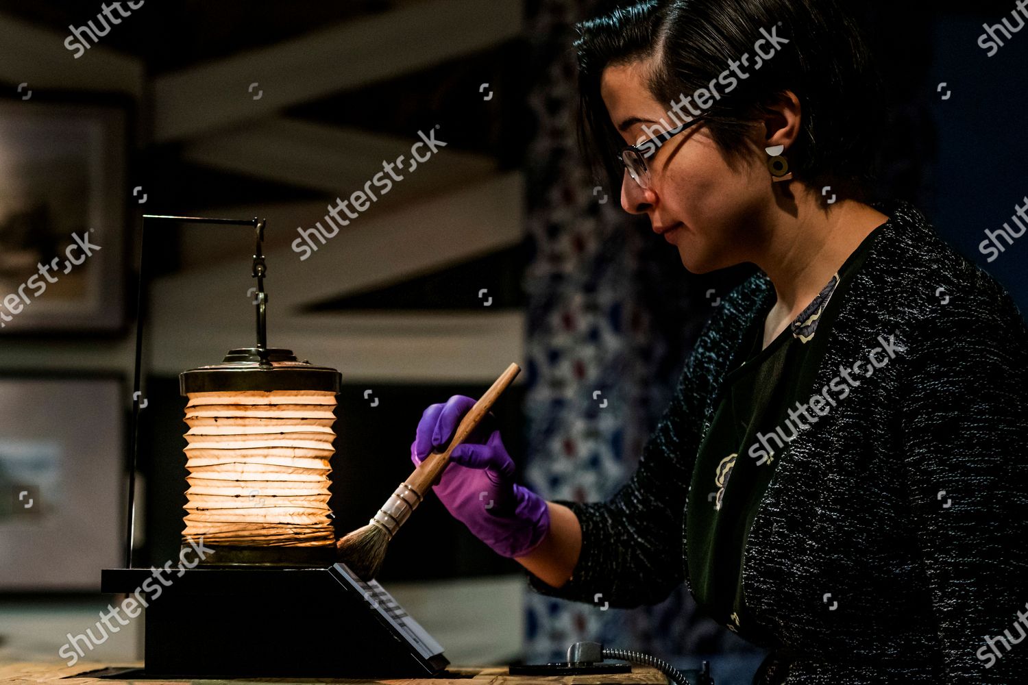 Lamp Turkish Fanoos Carried By Florence Editorial Stock Photo - Stock ...