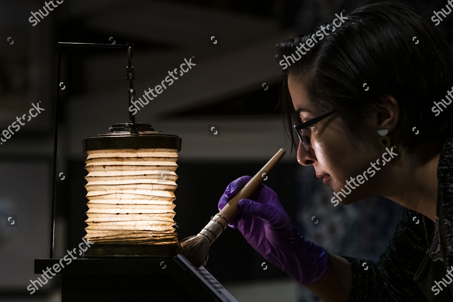 Lamp Turkish Fanoos Carried By Florence Editorial Stock Photo - Stock ...