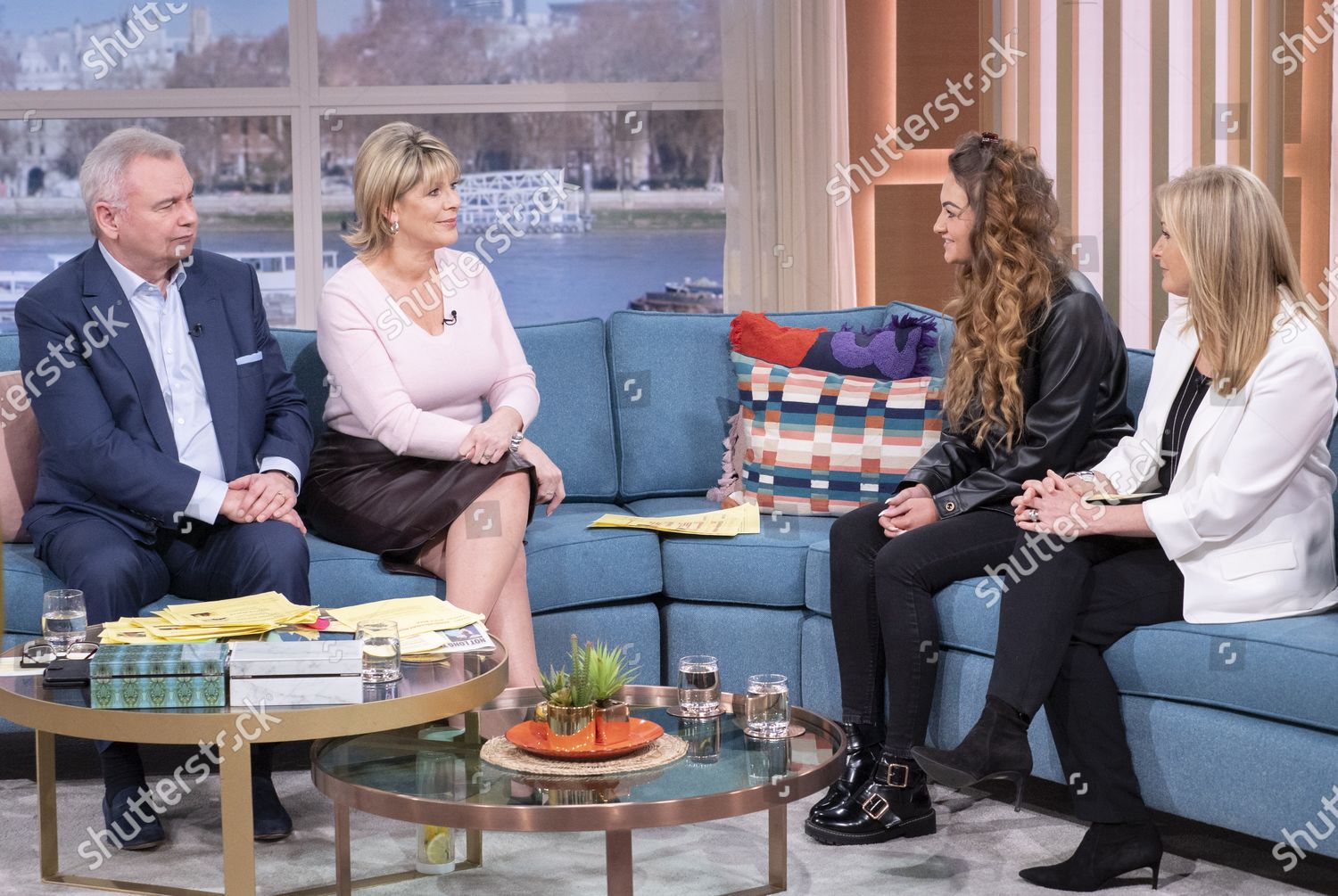 Eamonn Holmes Ruth Langsford Rebecca Beattie Editorial Stock Photo ...