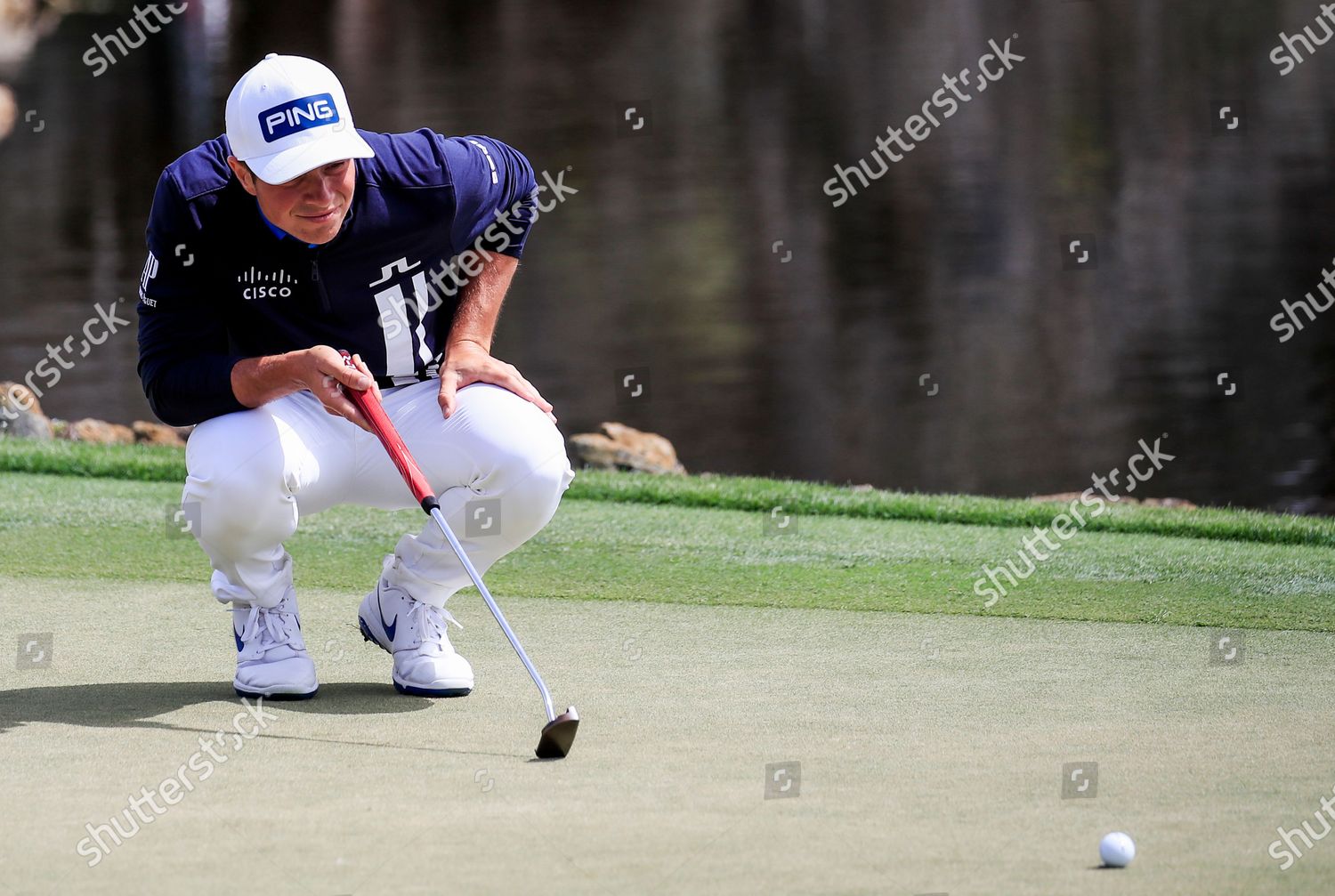 Viktor Hovland Norway Lines His Putt Editorial Stock Photo - Stock Image | Shutterstock