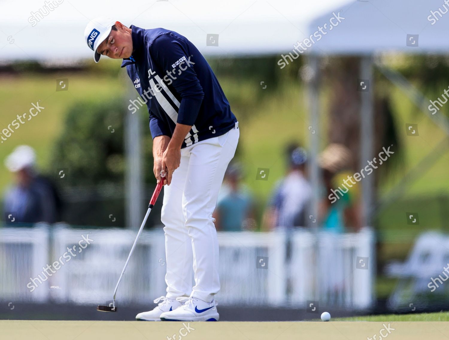 Viktor Hovland Norway Putts On Seventeenth Editorial Stock Photo - Stock Image | Shutterstock