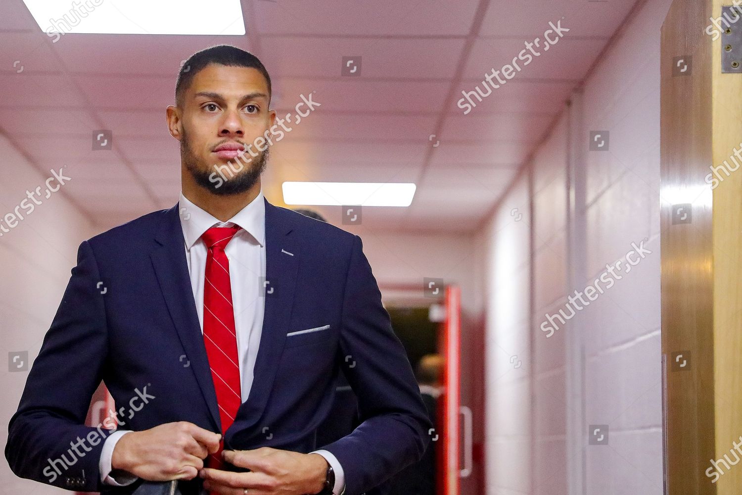 Middlesbrough Forward Rudy Gestede 14 Arrives Editorial Stock Photo ...