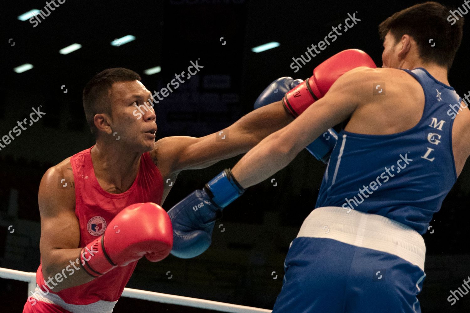Eumir Martial Philippines Red Action During Editorial Stock Photo - Stock Image | Shutterstock