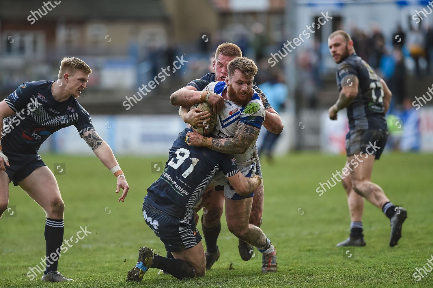 Luke Briscoe 31 Featherstone Rovers Tackles Editorial Stock Photo ...