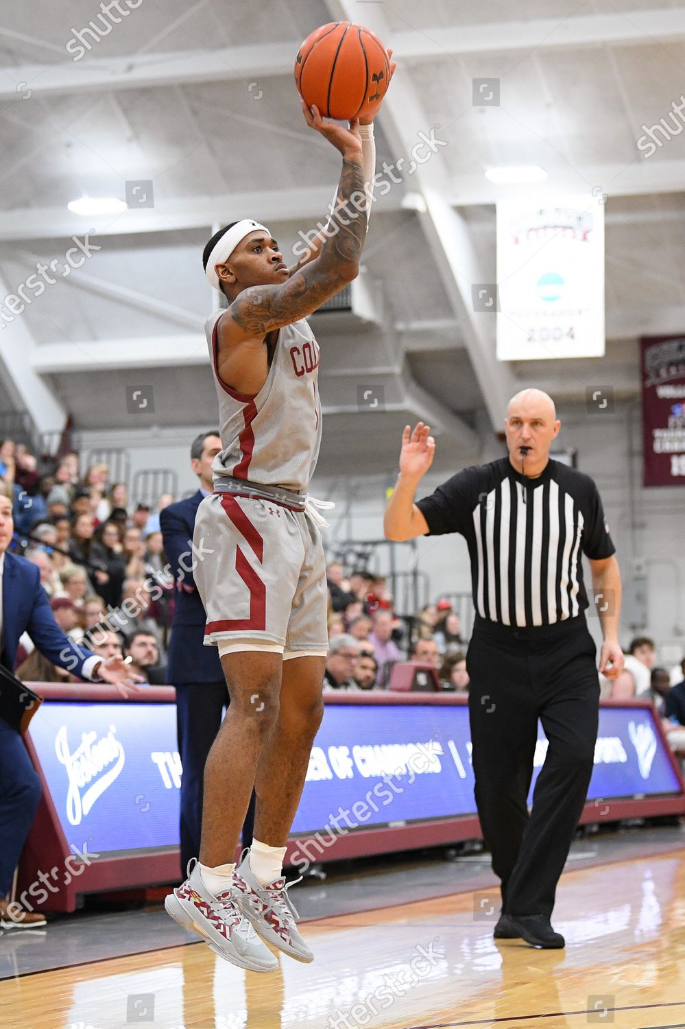 Colgate Raiders Guard Jordan Burns 1 Editorial Stock Photo - Stock ...