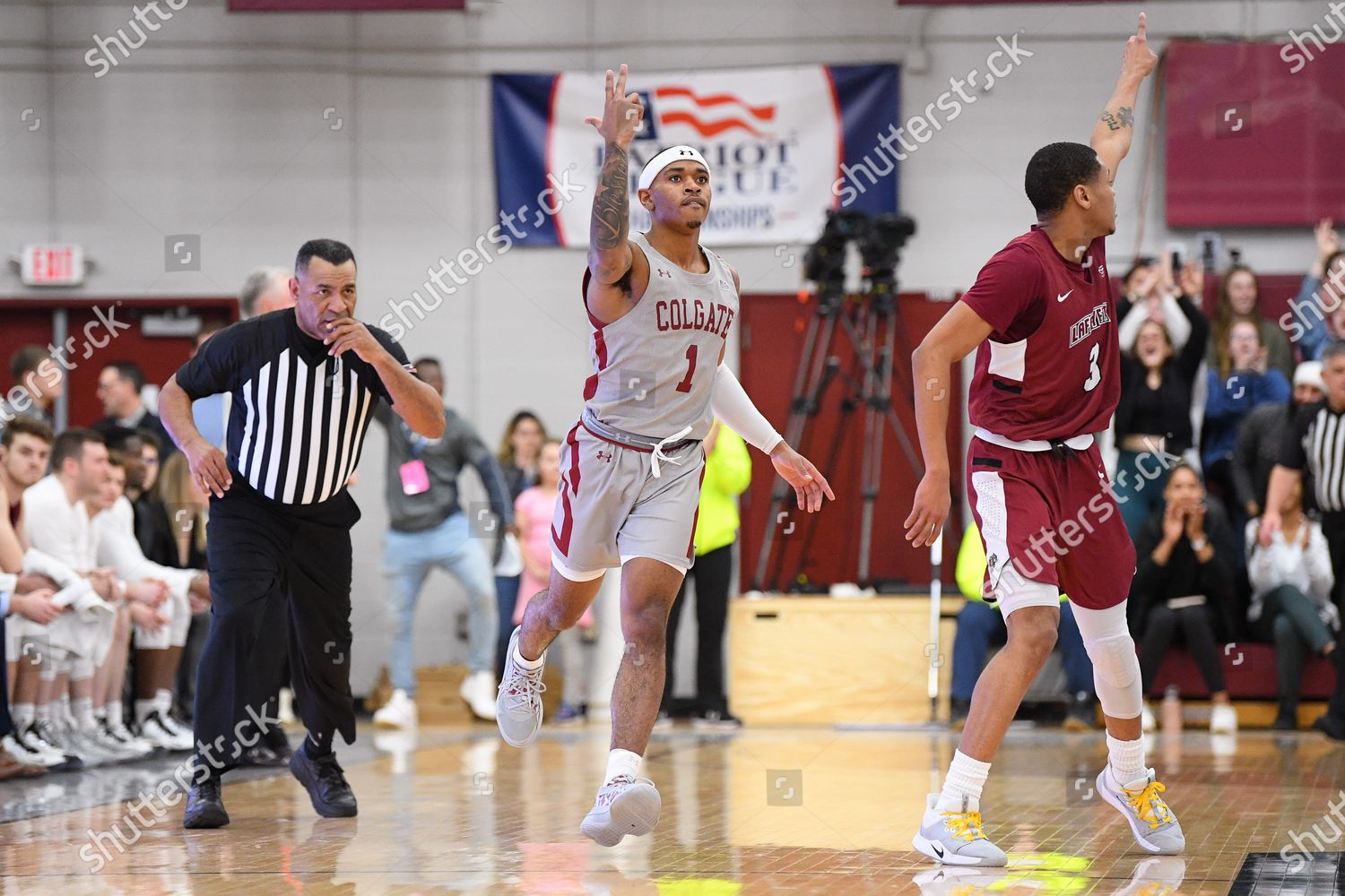 Colgate Raiders Guard Jordan Burns 1 Editorial Stock Photo - Stock ...