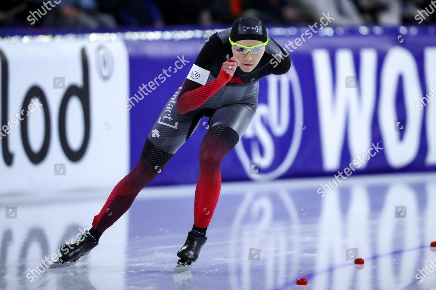 Isabelle Weidemann Canada Competes During Ladies Editorial Stock Photo ...