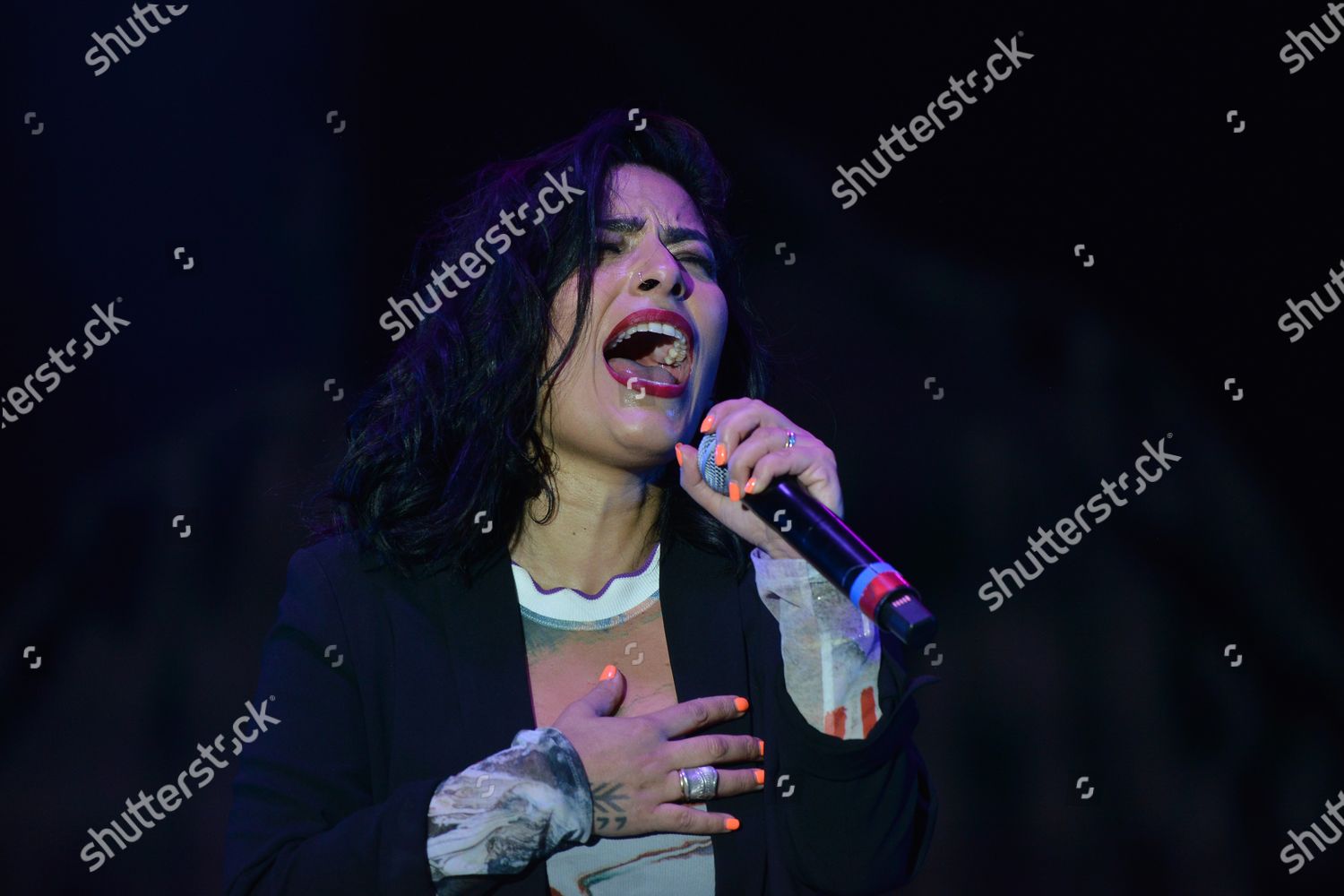 Chilean Singer Ana Tijoux Editorial Stock Photo - Stock Image ...