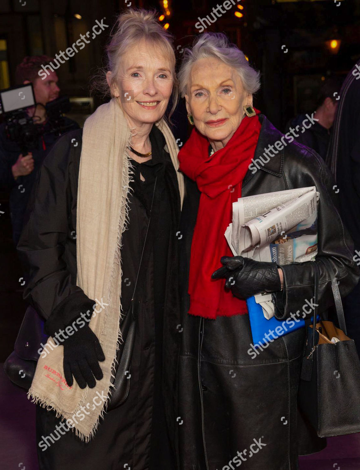 Lindsay Duncan Dame Sian Phillips Editorial Stock Photo - Stock Image ...