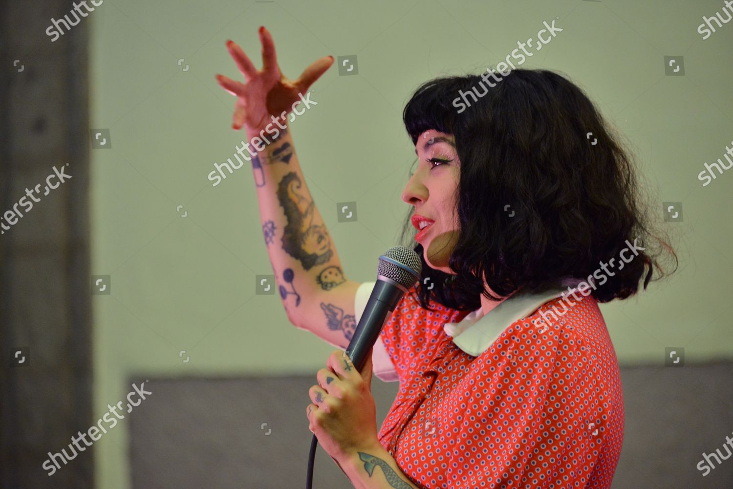 Chilean Activist Singer Mon Laferte Speaks Editorial Stock Photo ...