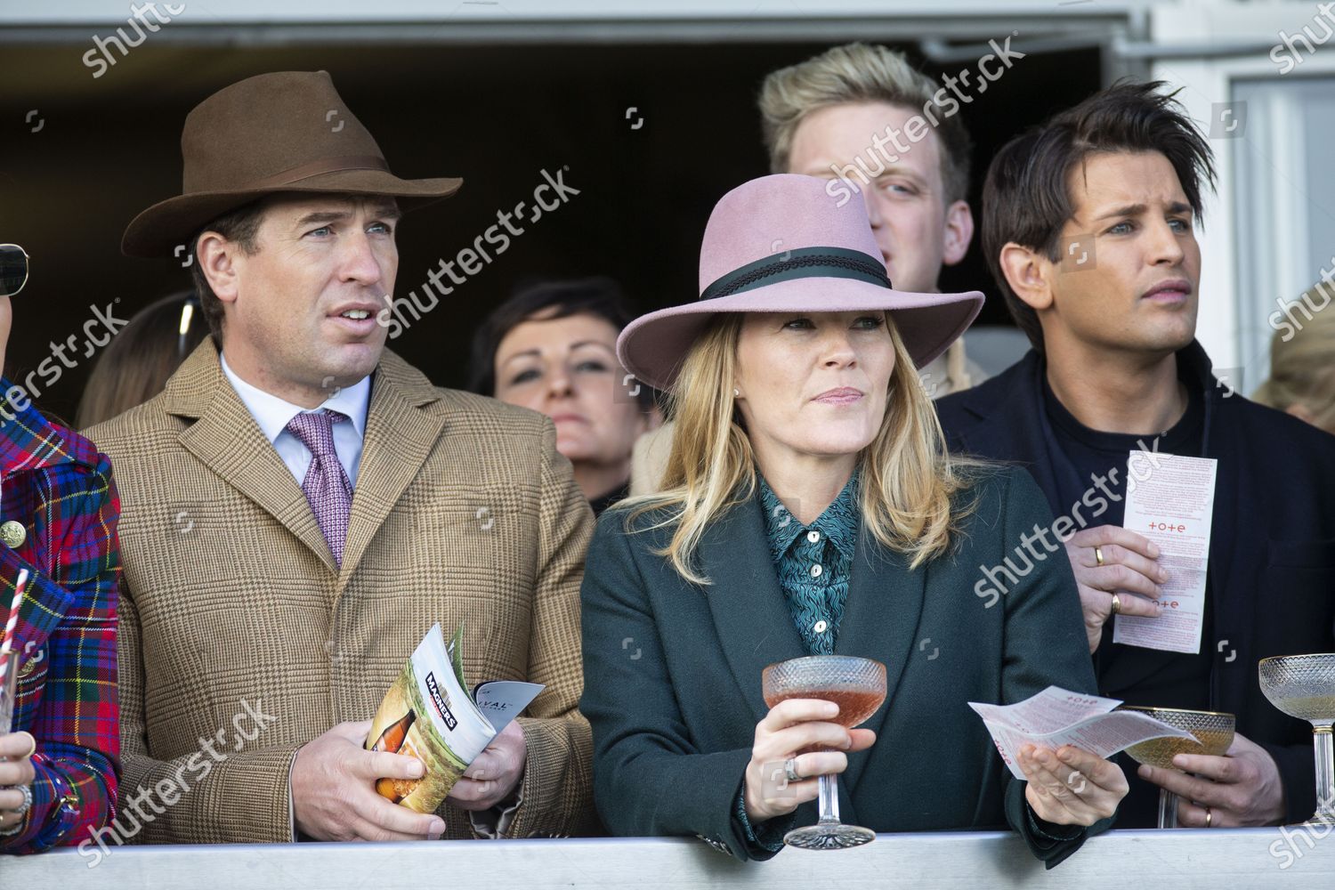 Peter Phillips Autumn Phillips Watch First Editorial Stock Photo ...