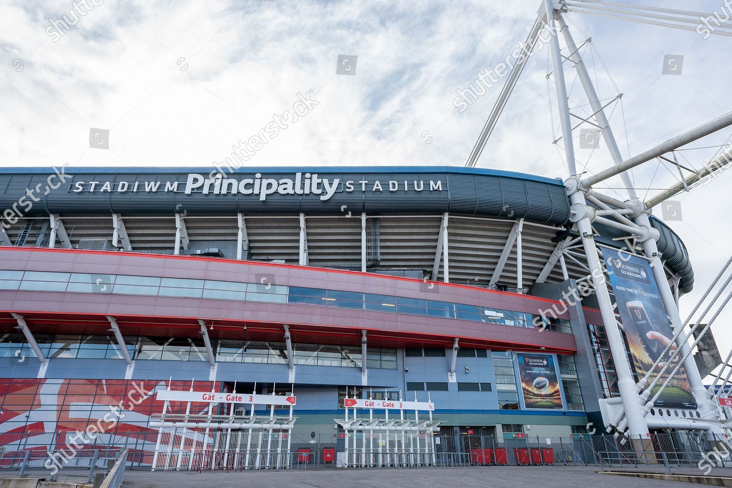 General View Outside Locked Principality Stadium Editorial Stock Photo ...