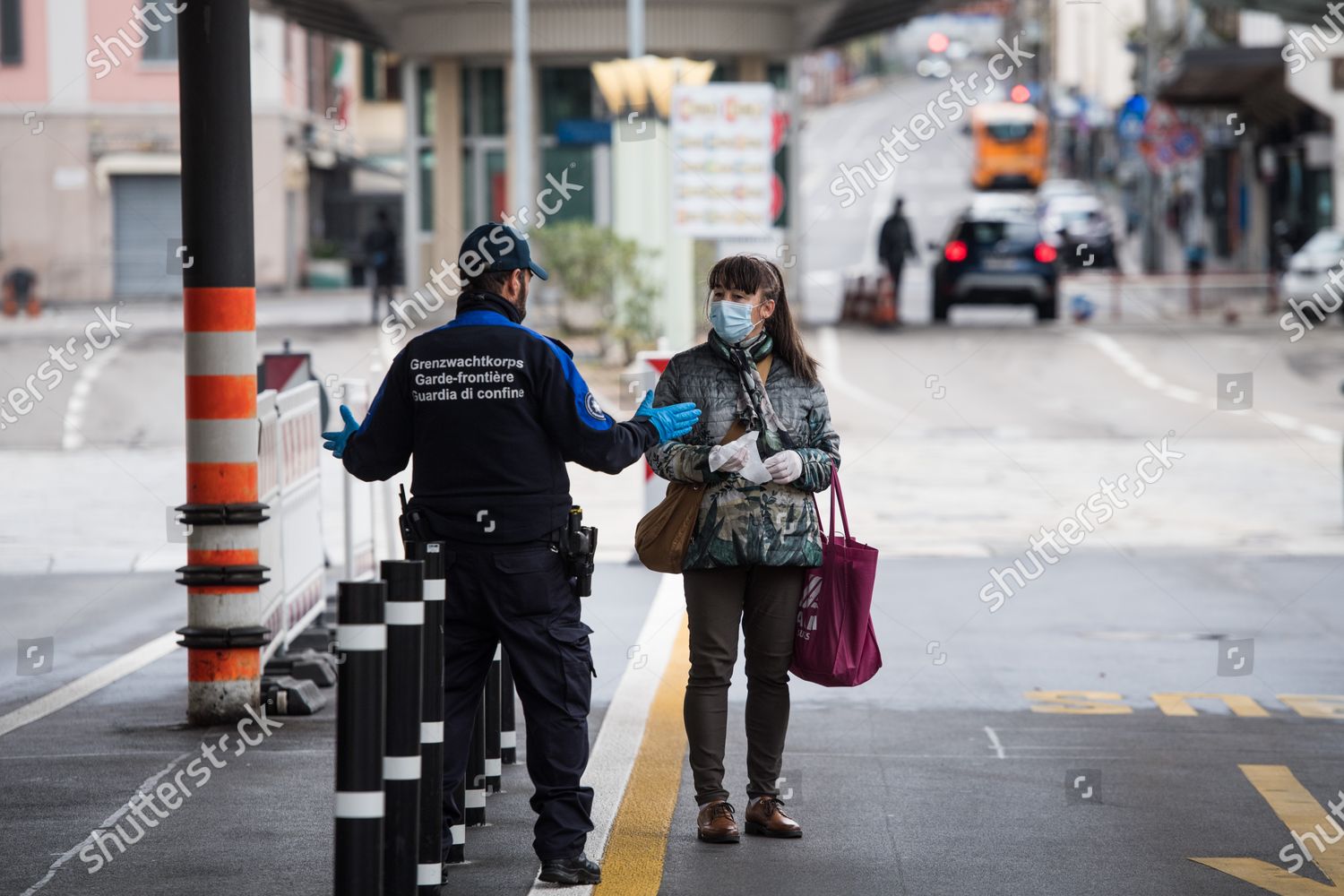 Member Swiss Border Guard Corps On Editorial Stock Photo - Stock Image ...
