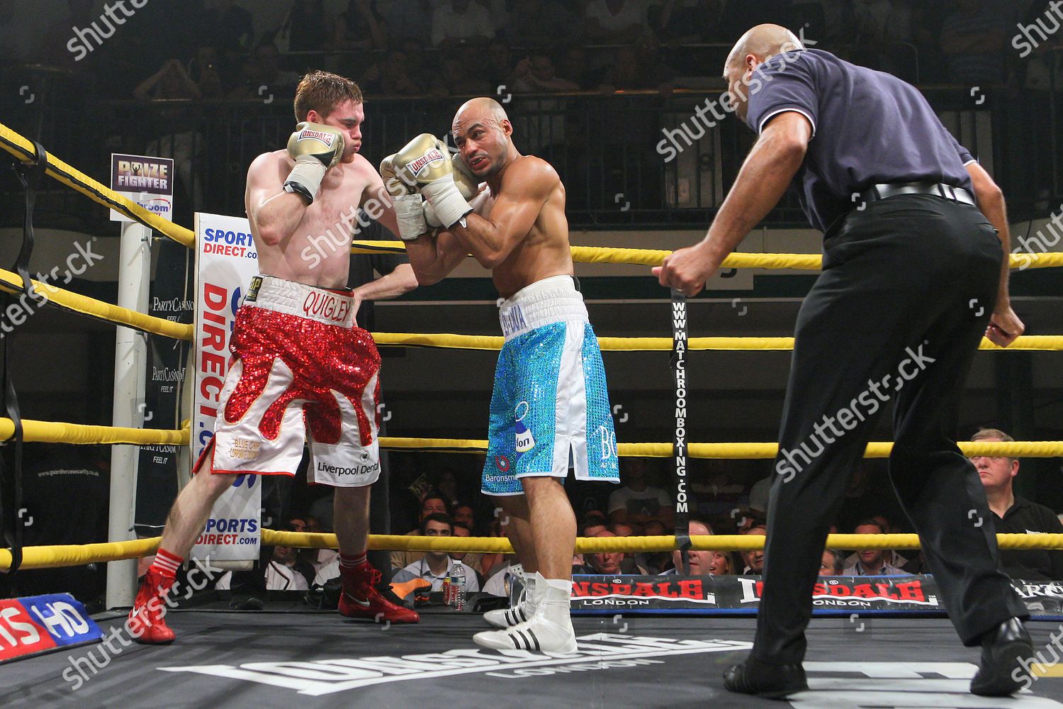 Nick Quigley Red Shorts Defeats Kris Editorial Stock Photo - Stock ...
