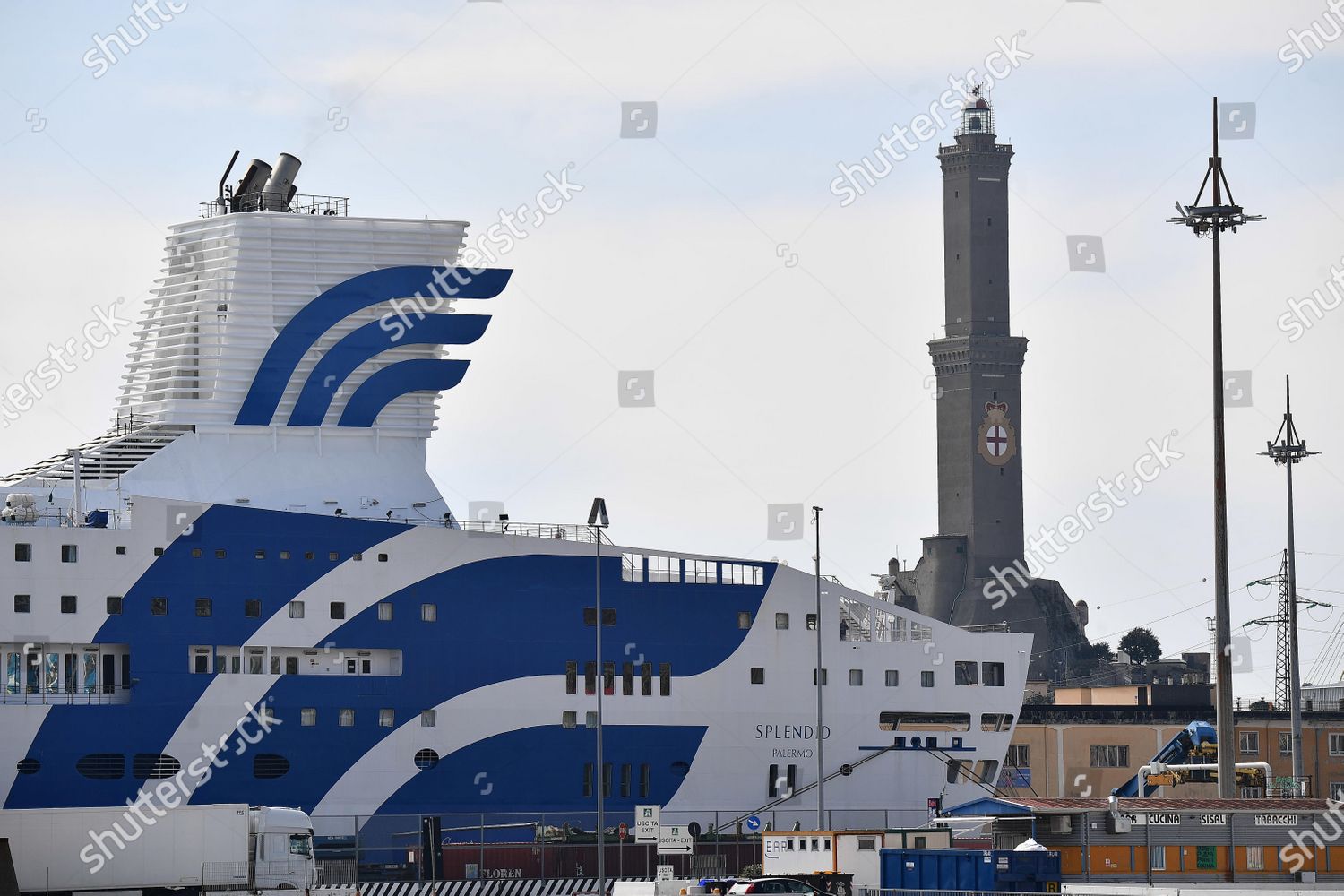 Gnv Splendid Ferry Transformed Into Hospital Editorial Stock Photo ...