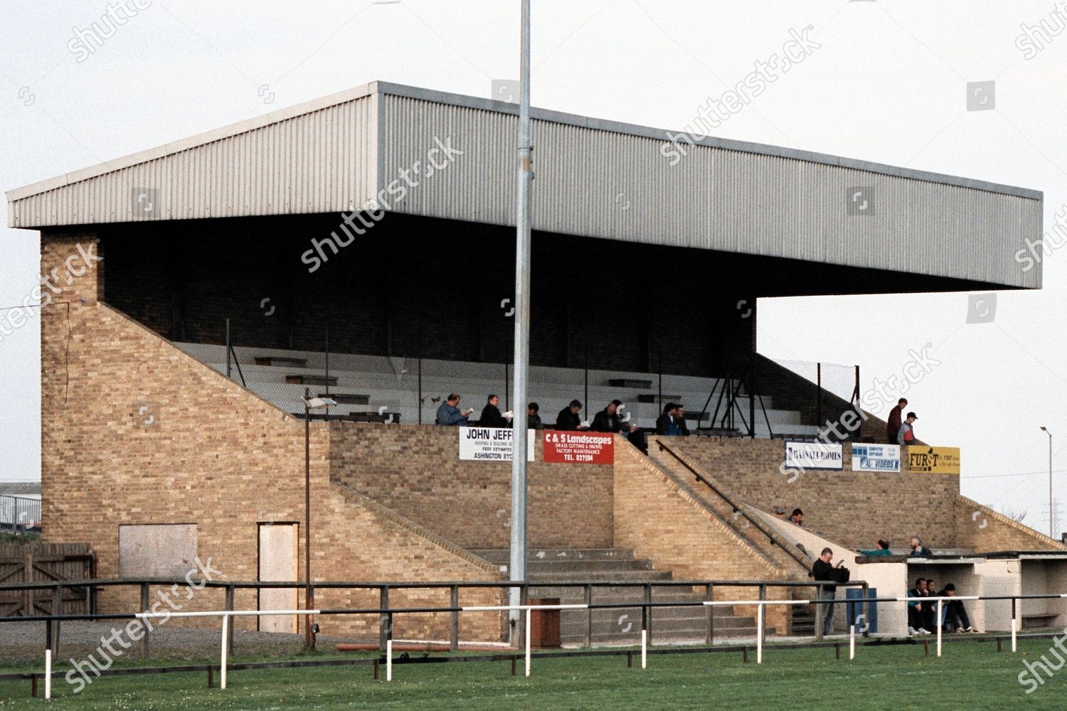 Main Stand Ashington Fc Football Ground Editorial Stock Photo - Stock ...