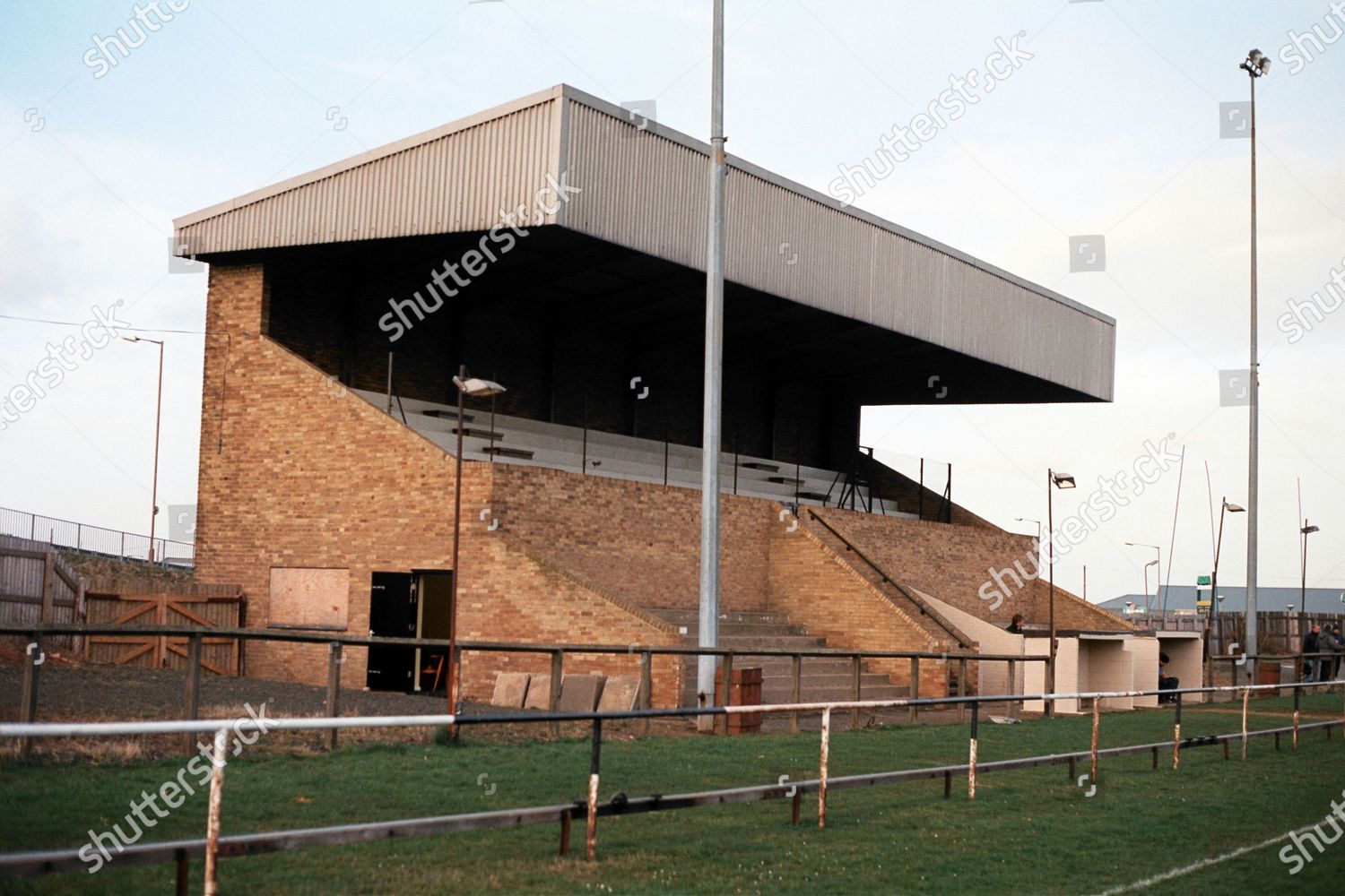 Main Stand Ashington Fc Football Ground Editorial Stock Photo - Stock ...