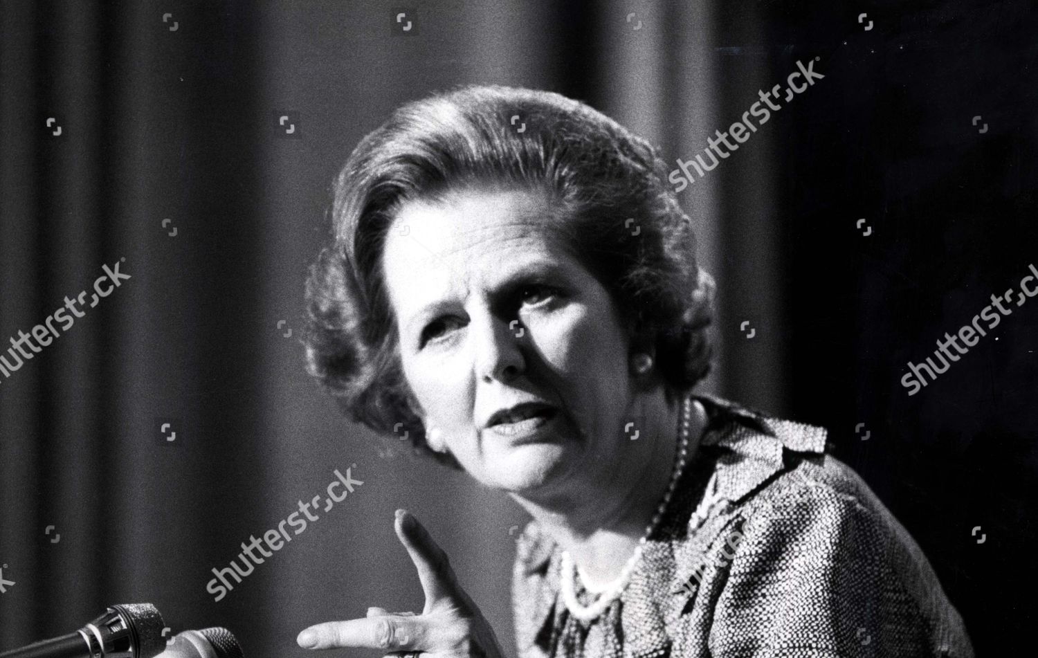 Margaret Thatcher Prime Minister 1983 Margaret Editorial Stock Photo ...