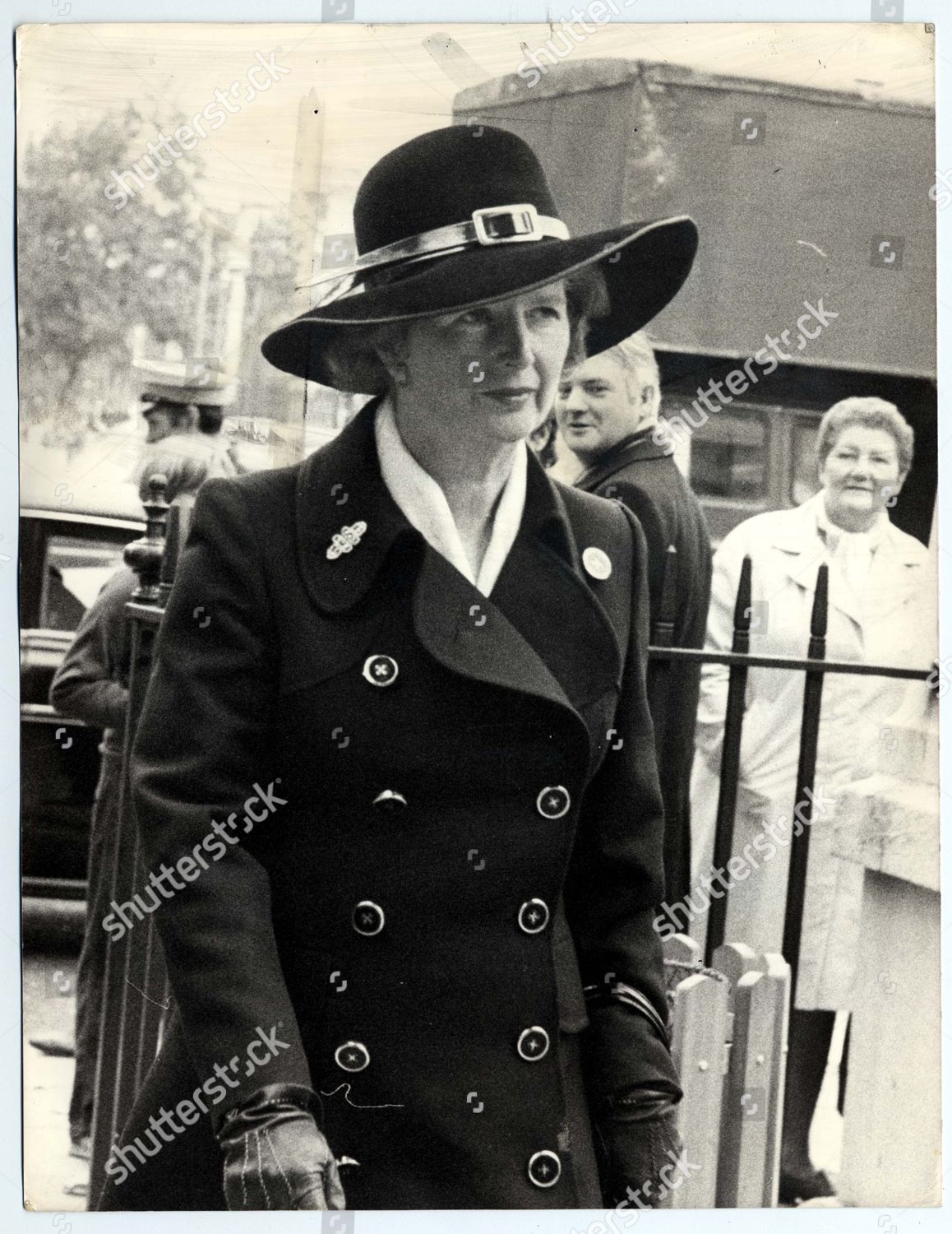 Margaret Thatcher Pm 1978 Thanksgiving Service Editorial Stock Photo ...