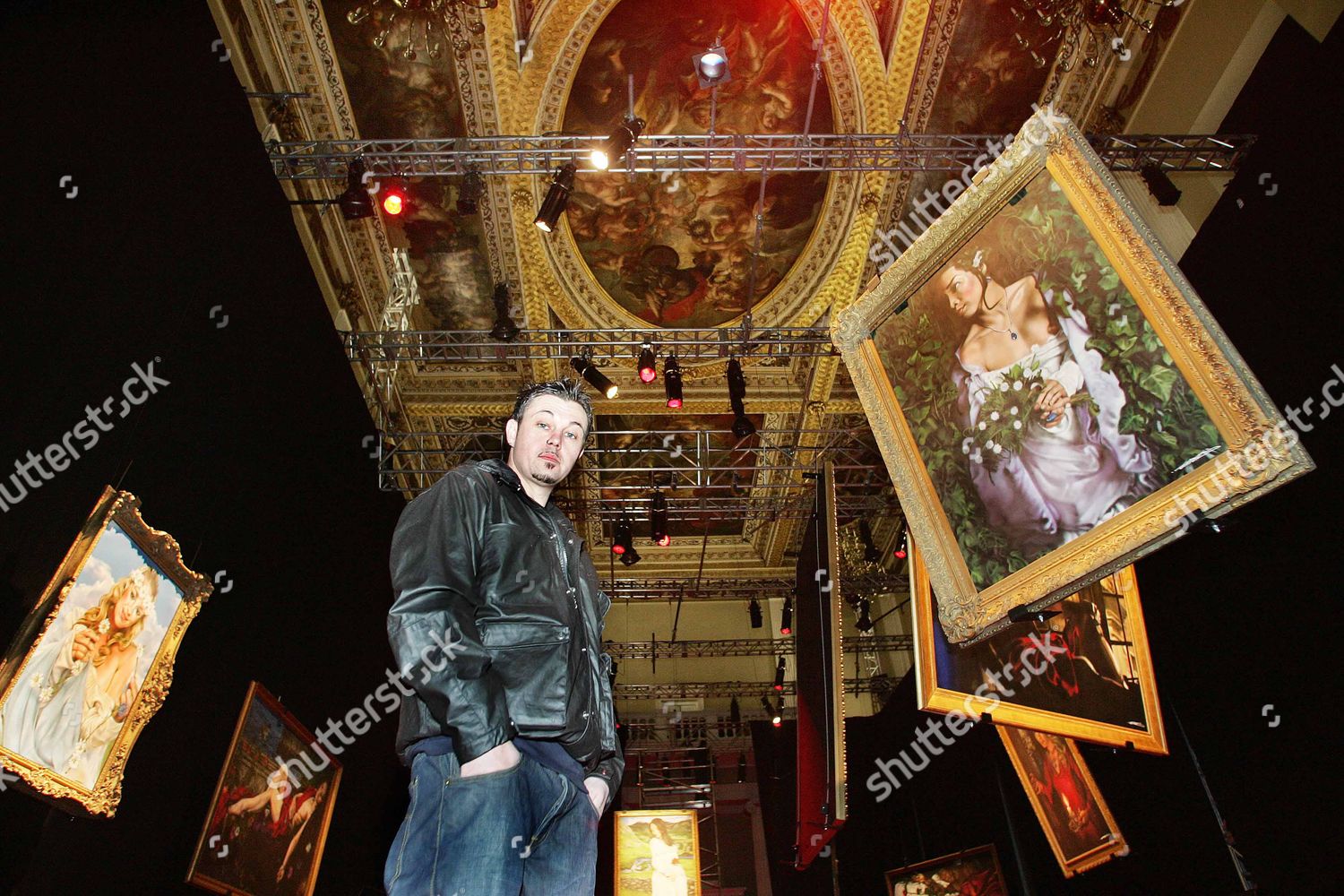 Artist Arron Bird Aka Temper Opens Editorial Stock Photo - Stock Image ...