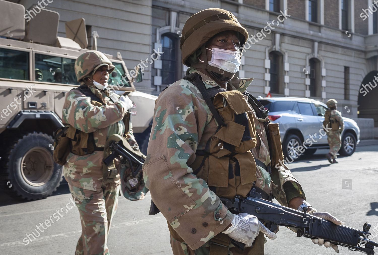 Members Sandf South African National Defense Editorial Stock Photo ...