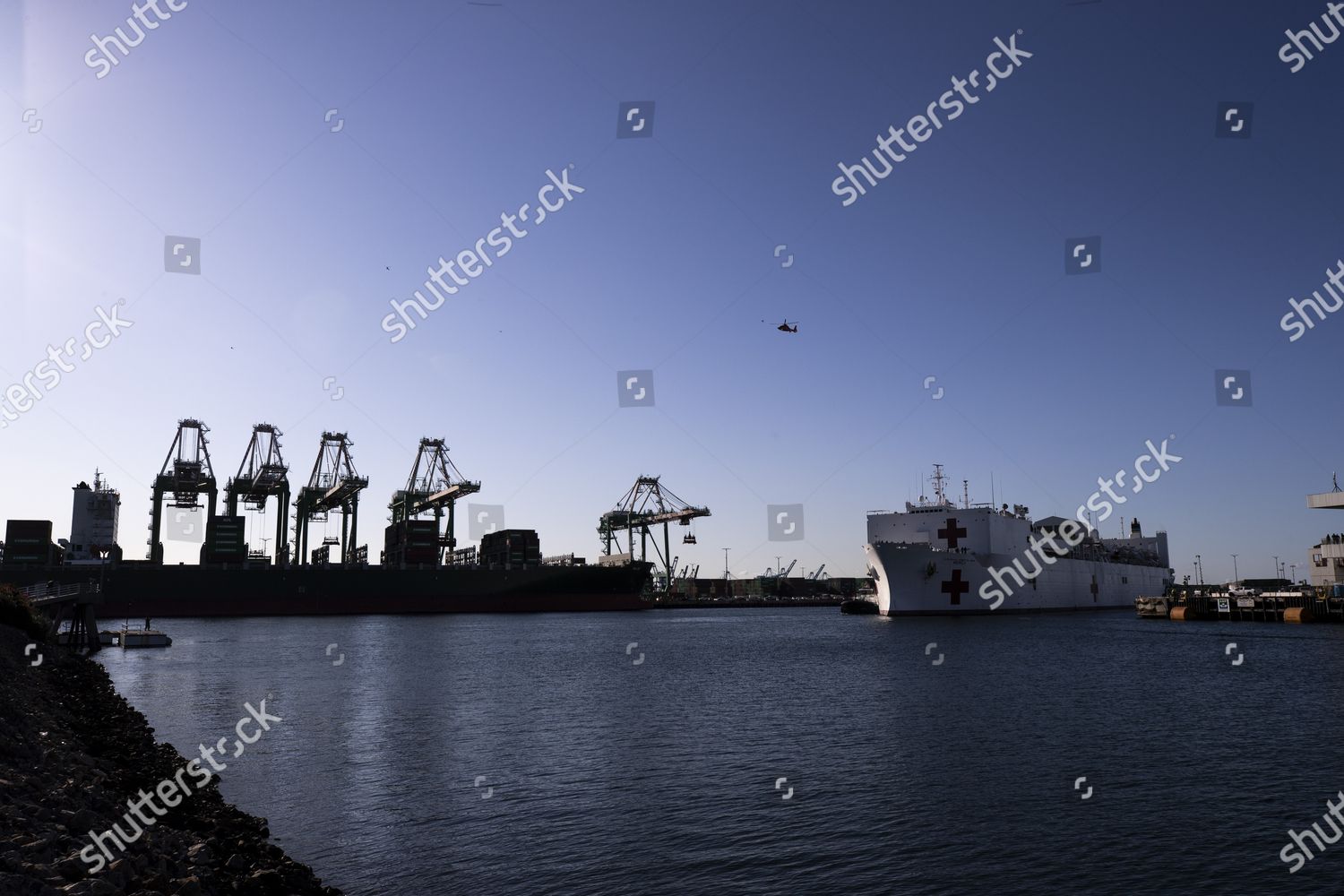 United States Navy Usns Mercy Tah19 Editorial Stock Photo - Stock Image ...