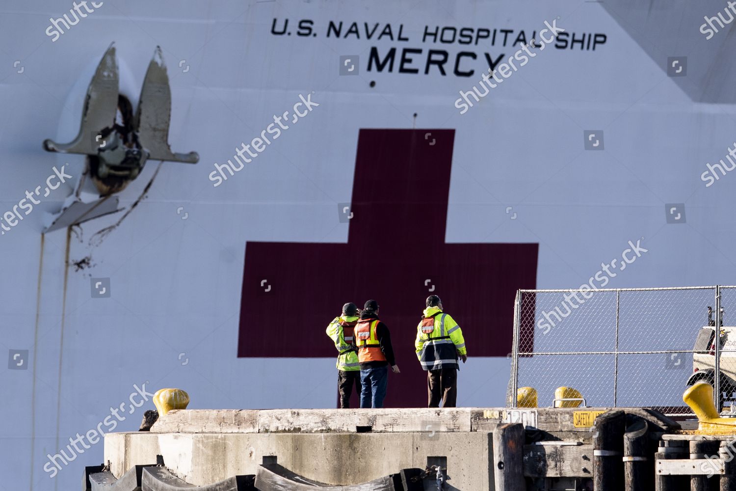 United States Navy Usns Mercy Tah19 Editorial Stock Photo - Stock Image ...