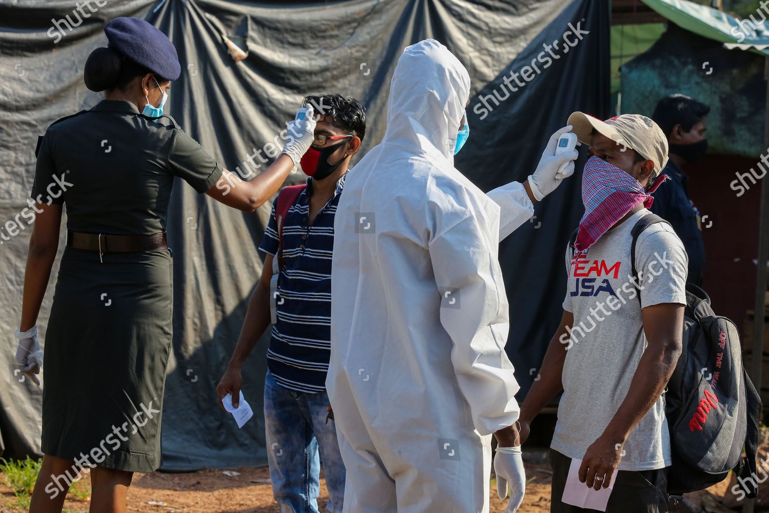 Sri Lanka Army Personnel Check Body Editorial Stock Photo - Stock Image ...