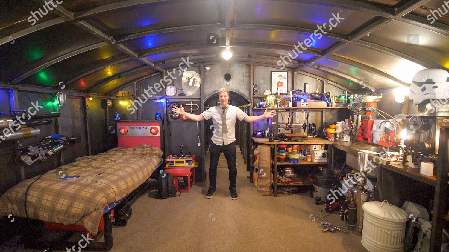 Colin Furze His Underground Bunker Back Editorial Stock Photo - Stock ...